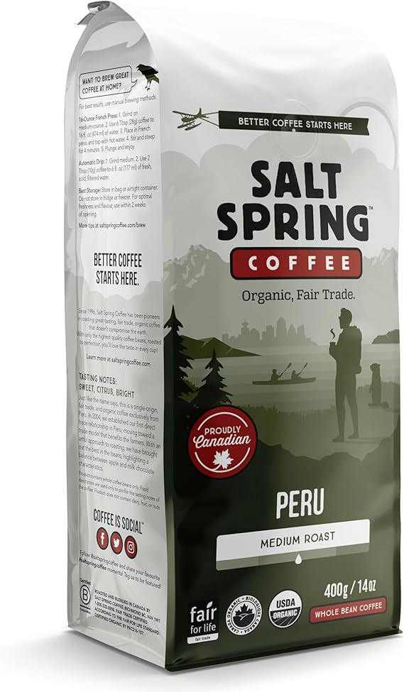 Organic - Peru - Medium Roast, 400gm