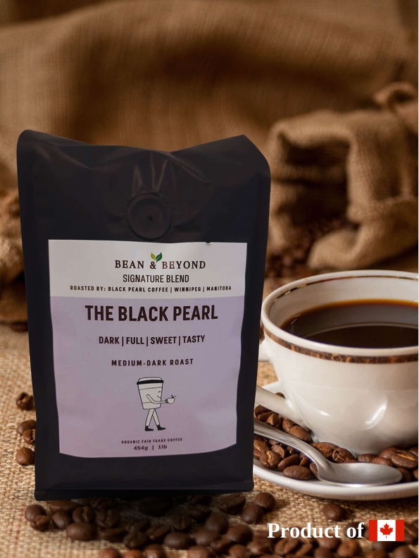 BEAN & BEYOND - THE BLACK PEARL COFFEE- 454 gm/1 lb