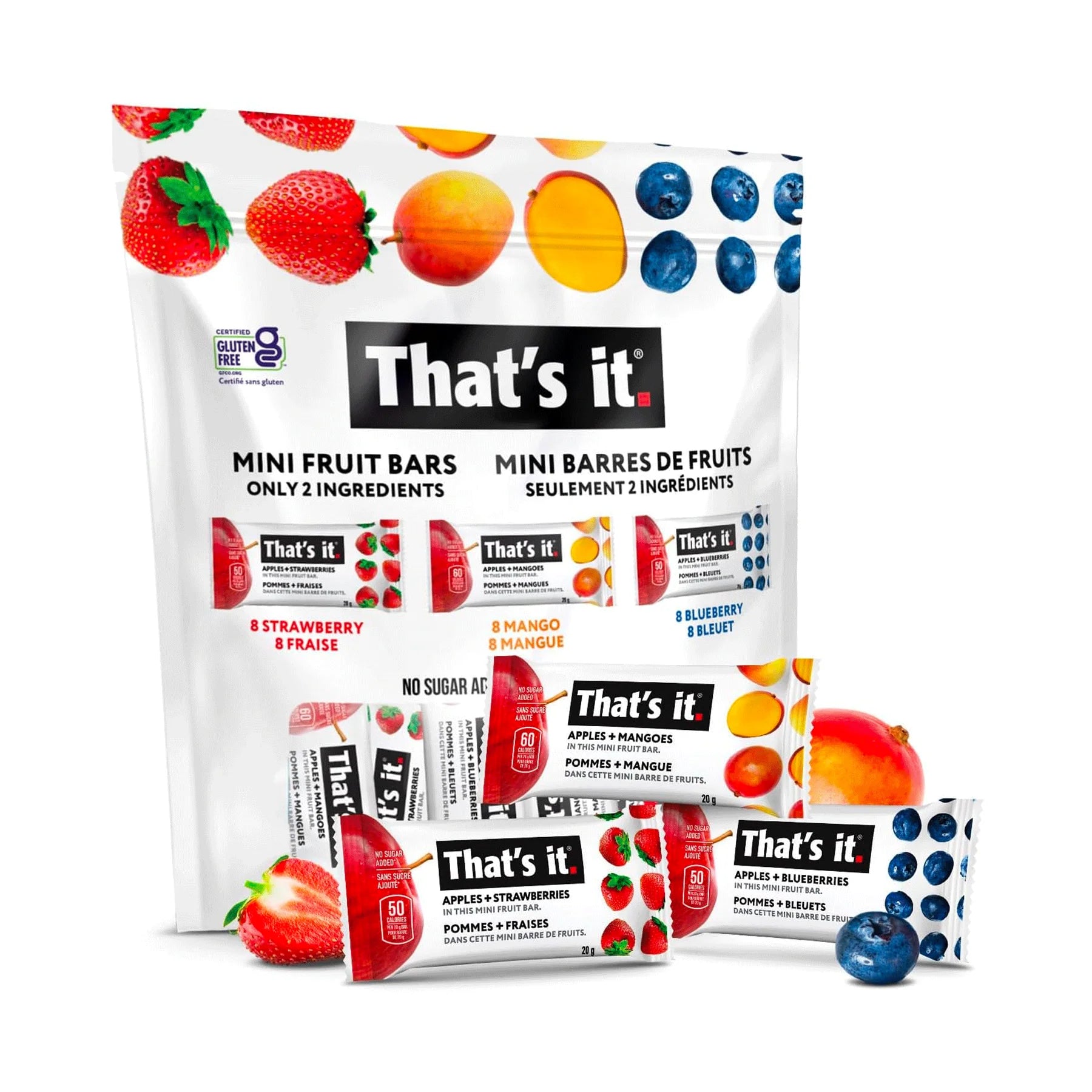 That's It Mini Fruit Bars, 480g