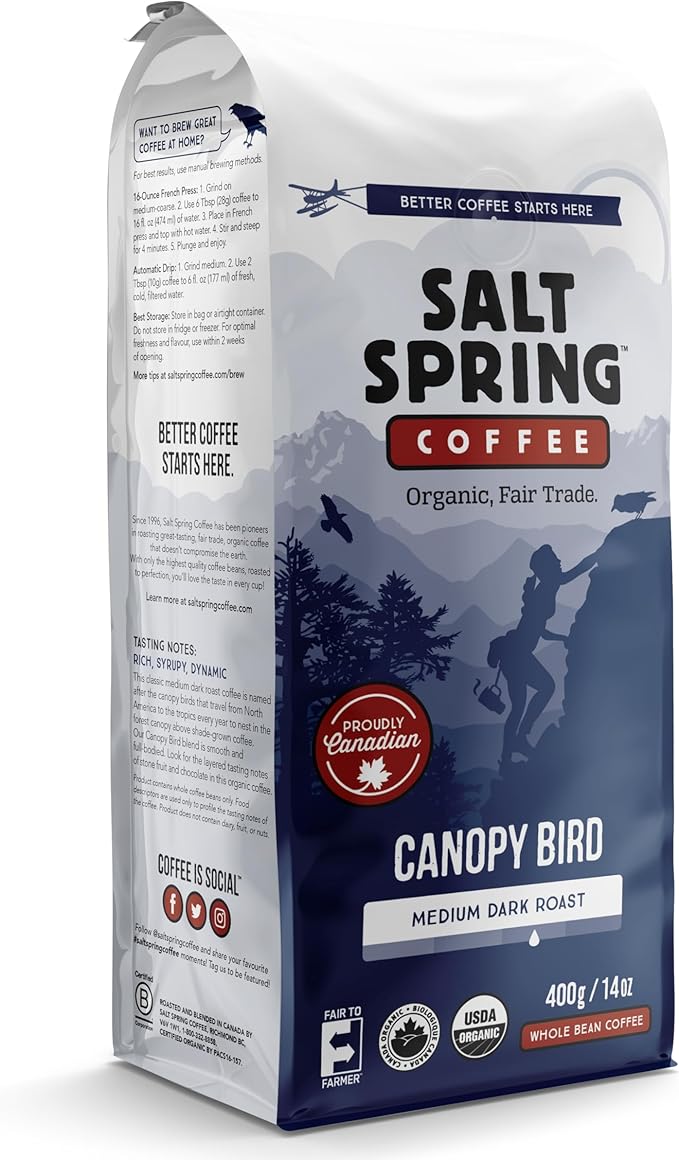 Organic- Canopy Bird- Medium Dark Roast, 400gm